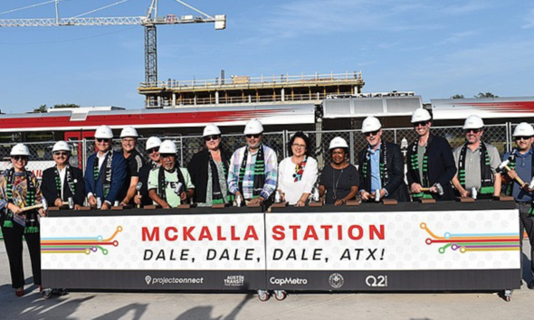 CapMetro construye estación McKalla al lado de Estadio Q2 - Noticias en ...